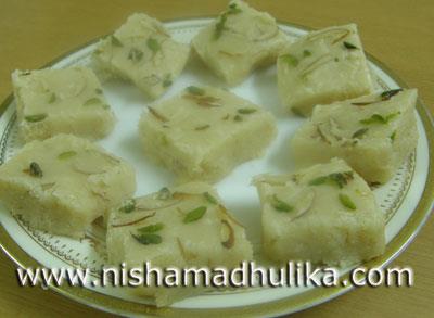 Mawa Barfi Recipe - Nishamadhulika.com